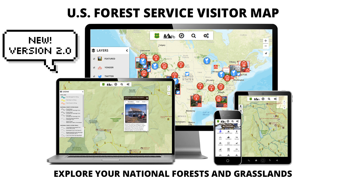 Forest Visitor Maps Developed with PAD-US « Protected Lands